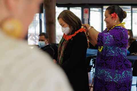 Tautua and Alofa - Farewell ‘Aunty Judy’. - The University of Auckland