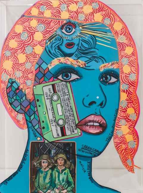 Sam Mitchell artworks highlight female creativity and achievement - The University of Auckland